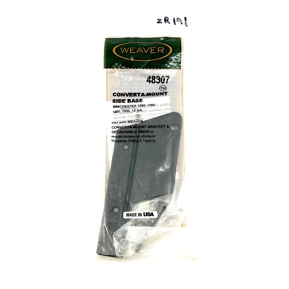 Weaver 48307 Converta Mount Side Base for Win 1200, 1300, 1400 - Canada ...
