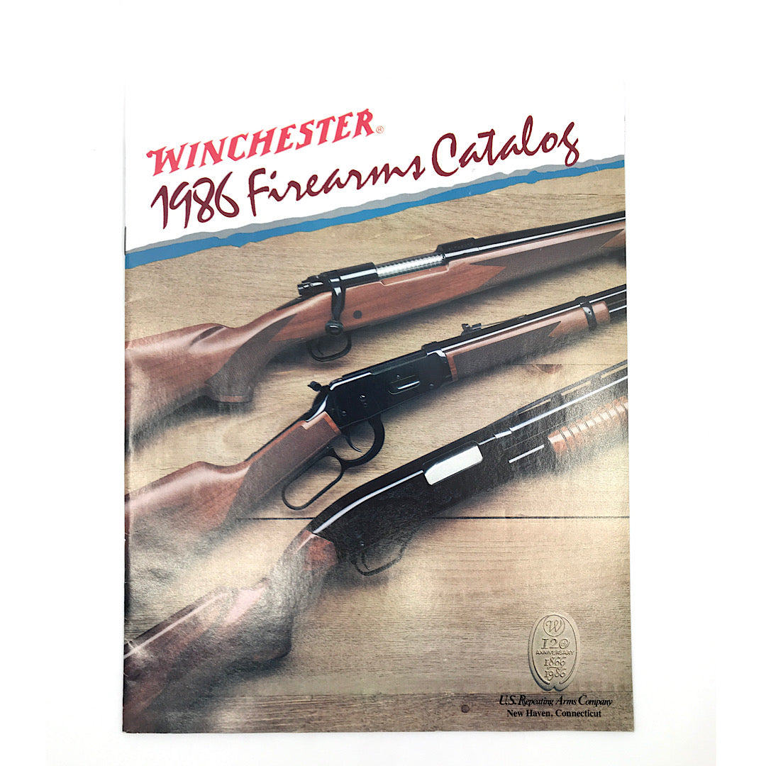 Winchester 1986 Firearms Catalogue, Winchester 1986 Ammunition Catalog ...